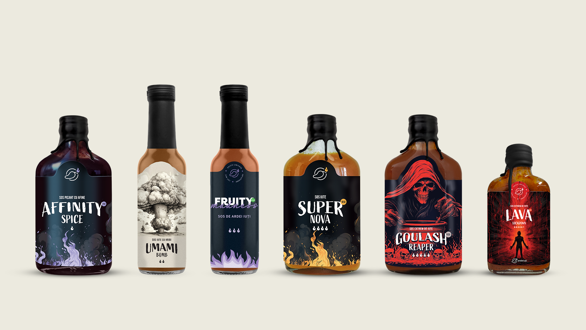 Set sosuri iuți Full Spectrum v3.2 - Ardeiuți